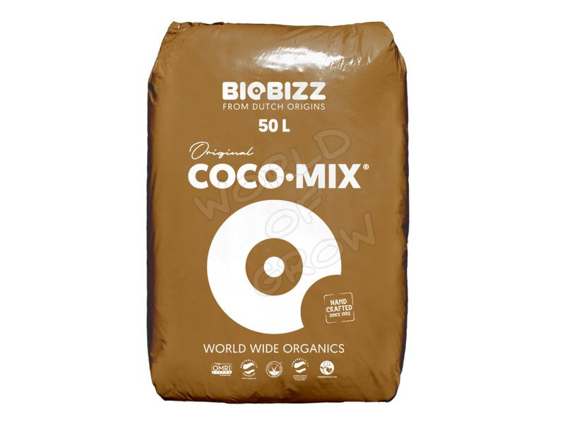 BIOBIZZ Coco Mix Substrat 50L - WORLD OF GROW - FarmerTec.-Treibhaust ...
